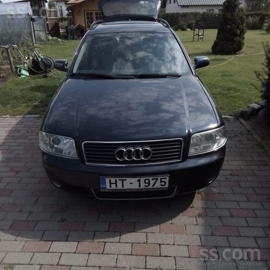 Синий Ауди А6 2004 в Рига, объемом двигателя 1.90 л и пробегом 401 тыс. км за 900 €, фото 1 на AUTOMOTO.COM.LV