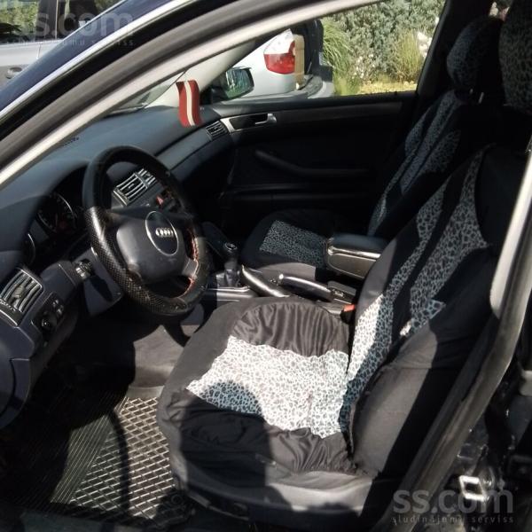Blue Audi A6 2004 in Riga, with an engine capacity of 1.90 L and mileage of 401 thousand km for 900 €, photo 6 on AUTOMOTO.COM.LV