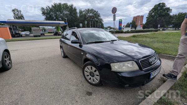 Blue Audi A6 2004 in Riga, with an engine capacity of 1.90 L and mileage of 378 thousand km for 690 €, photo 1 on AUTOMOTO.COM.LV