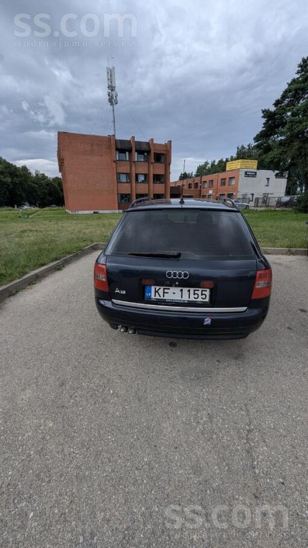 Blue Audi A6 2004 in Riga, with an engine capacity of 1.90 L and mileage of 378 thousand km for 690 €, photo 3 on AUTOMOTO.COM.LV