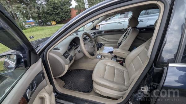 Blue Audi A6 2004 in Riga, with an engine capacity of 1.90 L and mileage of 378 thousand km for 690 €, photo 4 on AUTOMOTO.COM.LV