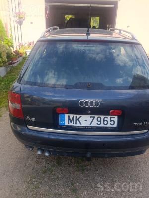 Zils Audi A6 2004 Rēzekne, ar dzinēja tilpumu 1.90 L un nobraukumu 270 tūkst. km par 1990 €, foto 5 vietnē AUTOMOTO.COM.LV