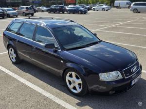 Blue Audi A6 2004 in Vilnius, with an engine capacity of 2.50 L and mileage of 320 thousand km for 950 €, photo  on AUTOMOTO.COM.LV