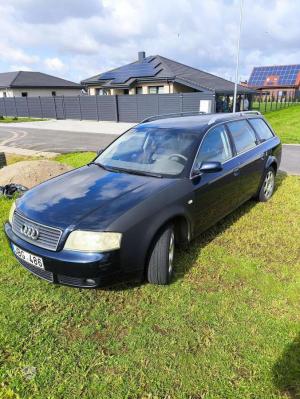 Blue Audi A6 2004 in Klaipeda, with an engine capacity of 2.50 L and mileage of 283 thousand km for 800 €, photo 3 on AUTOMOTO.COM.LV