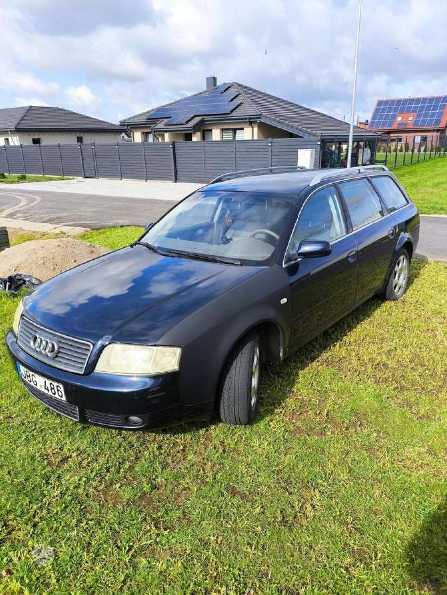 Blue Audi A6 2004 in Klaipeda, with an engine capacity of 2.50 L and mileage of 283 thousand km for 800 €, photo 3 on AUTOMOTO.COM.LV