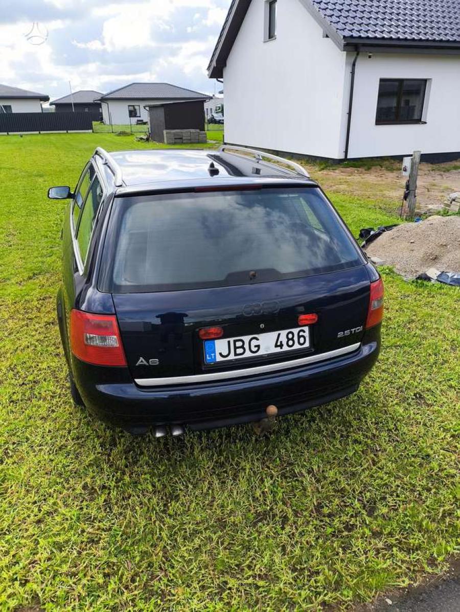 Blue Audi A6 2004 in Klaipeda, with an engine capacity of 2.50 L and mileage of 283 thousand km for 800 €, photo 4 on AUTOMOTO.COM.LV