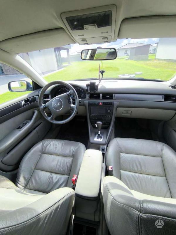 Blue Audi A6 2004 in Klaipeda, with an engine capacity of 2.50 L and mileage of 283 thousand km for 800 €, photo 7 on AUTOMOTO.COM.LV