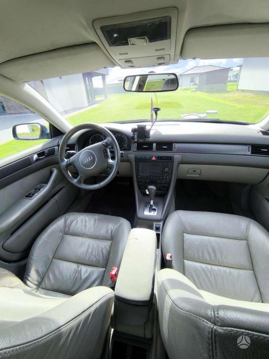 Blue Audi A6 2004 in Klaipeda, with an engine capacity of 2.50 L and mileage of 283 thousand km for 800 €, photo 7 on AUTOMOTO.COM.LV