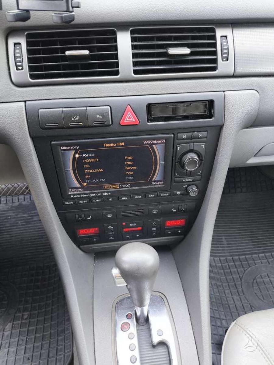 Blue Audi A6 2004 in Klaipeda, with an engine capacity of 2.50 L and mileage of 283 thousand km for 800 €, photo 9 on AUTOMOTO.COM.LV
