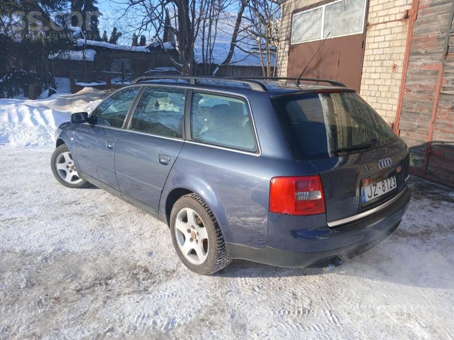 Blue Audi A6 2004 in Bauska, with an engine capacity of 1.90 L and mileage of 0 thousand km for 1490 €, photo 3 on AUTOMOTO.COM.LV