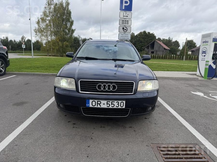 Blue Audi A6 2004 in Bauska, with an engine capacity of 1.90 L and mileage of 379 thousand km for 1800 €, photo 4 on AUTOMOTO.COM.LV
