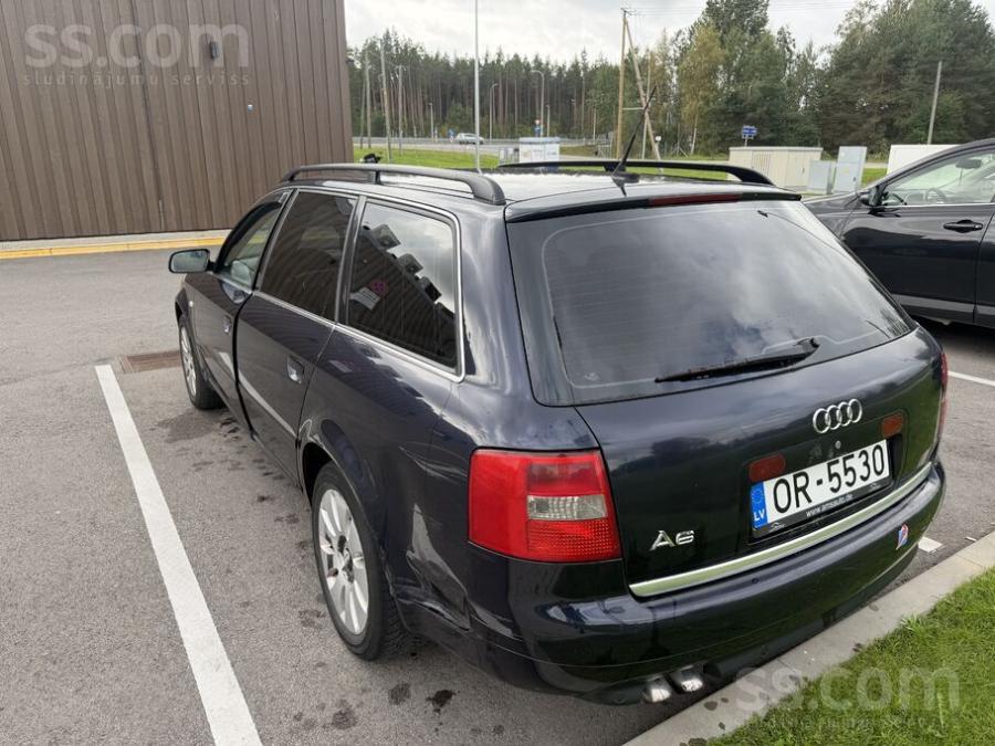 Blue Audi A6 2004 in Bauska, with an engine capacity of 1.90 L and mileage of 379 thousand km for 1800 €, photo 9 on AUTOMOTO.COM.LV