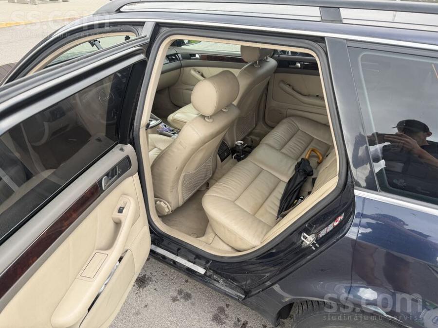 Blue Audi A6 2004 in Bauska, with an engine capacity of 1.90 L and mileage of 379 thousand km for 1800 €, photo 11 on AUTOMOTO.COM.LV