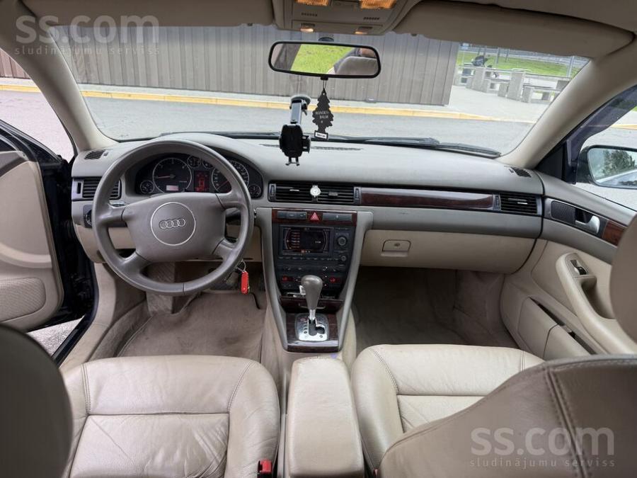 Blue Audi A6 2004 in Bauska, with an engine capacity of 1.90 L and mileage of 379 thousand km for 1800 €, photo 12 on AUTOMOTO.COM.LV