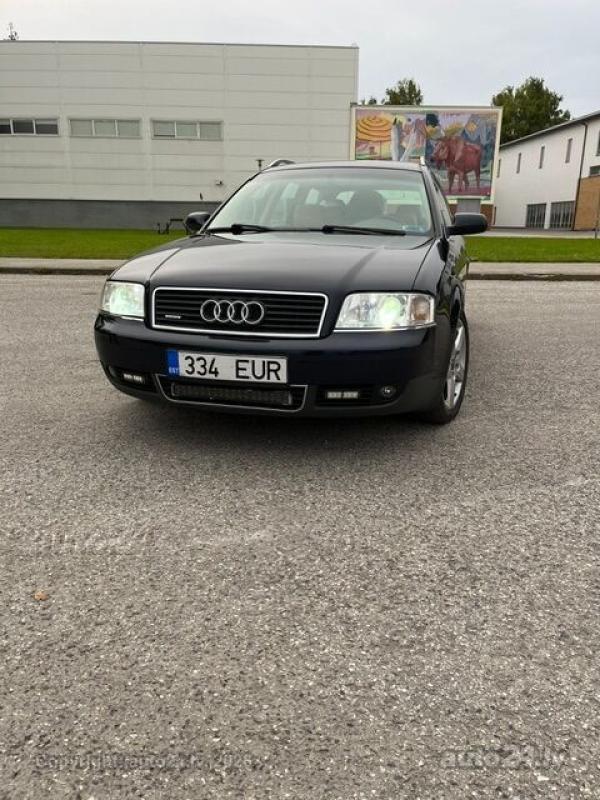 Blue Audi A6 2004 in Tallinn, with an engine capacity of 2.40 L and mileage of 254 thousand km for 2490 €, photo 1 on AUTOMOTO.COM.LV