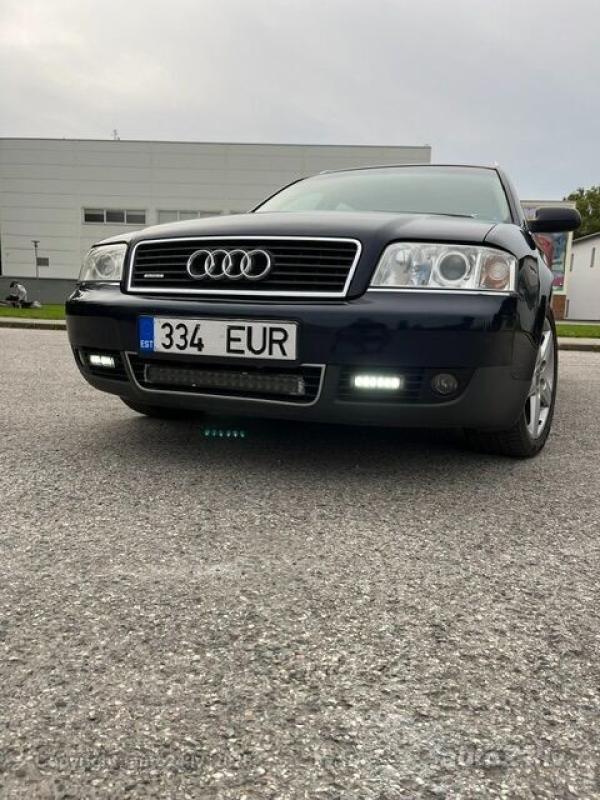 Blue Audi A6 2004 in Tallinn, with an engine capacity of 2.40 L and mileage of 254 thousand km for 2490 €, photo 4 on AUTOMOTO.COM.LV