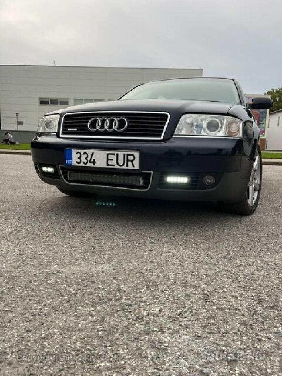 Blue Audi A6 2004 in Tallinn, with an engine capacity of 2.40 L and mileage of 254 thousand km for 2490 €, photo 4 on AUTOMOTO.COM.LV