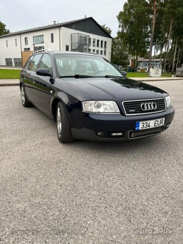 Blue Audi A6 2004 in Tallinn, with an engine capacity of 2.40 L and mileage of 254 thousand km for 2490 €, photo 6 on AUTOMOTO.COM.LV