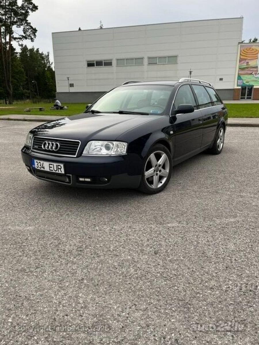 Blue Audi A6 2004 in Tallinn, with an engine capacity of 2.40 L and mileage of 254 thousand km for 2490 €, photo 7 on AUTOMOTO.COM.LV