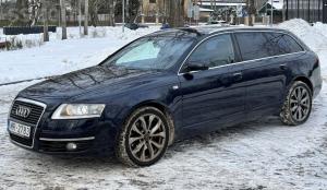 Blue Audi A6 2005 in Riga, with an engine capacity of 3.00 L and mileage of 381 thousand km for 2590 €, photo 2 on AUTOMOTO.COM.LV