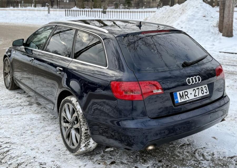 Blue Audi A6 2005 in Riga, with an engine capacity of 3.00 L and mileage of 381 thousand km for 2590 €, photo 4 on AUTOMOTO.COM.LV