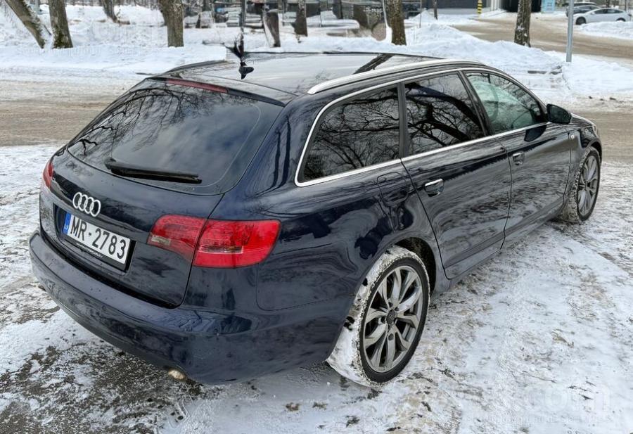 Blue Audi A6 2005 in Riga, with an engine capacity of 3.00 L and mileage of 381 thousand km for 2590 €, photo 5 on AUTOMOTO.COM.LV
