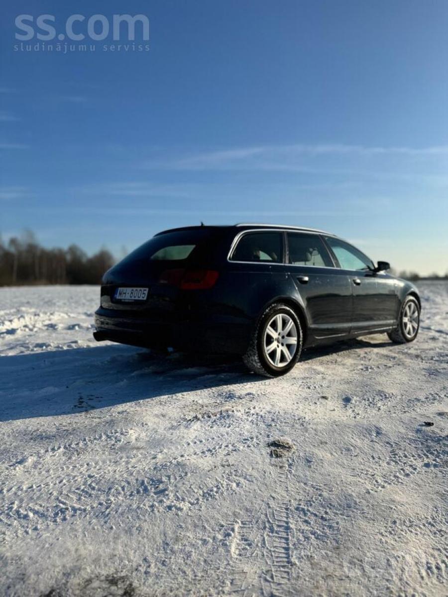 Blue Audi A6 2005 in Riga, with an engine capacity of 3.00 L and mileage of 445 thousand km for 2450 €, photo 1 on AUTOMOTO.COM.LV