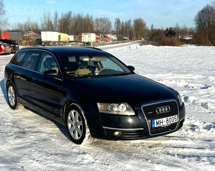 Blue Audi A6 2005 in Riga, with an engine capacity of 3.00 L and mileage of 445 thousand km for 2450 €, photo 9 on AUTOMOTO.COM.LV