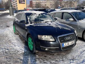 Blue Audi A6 2005 in Klaipeda, with an engine capacity of 2.97 L and mileage of 350 thousand km for 1200 €, photo 2 on AUTOMOTO.COM.LV