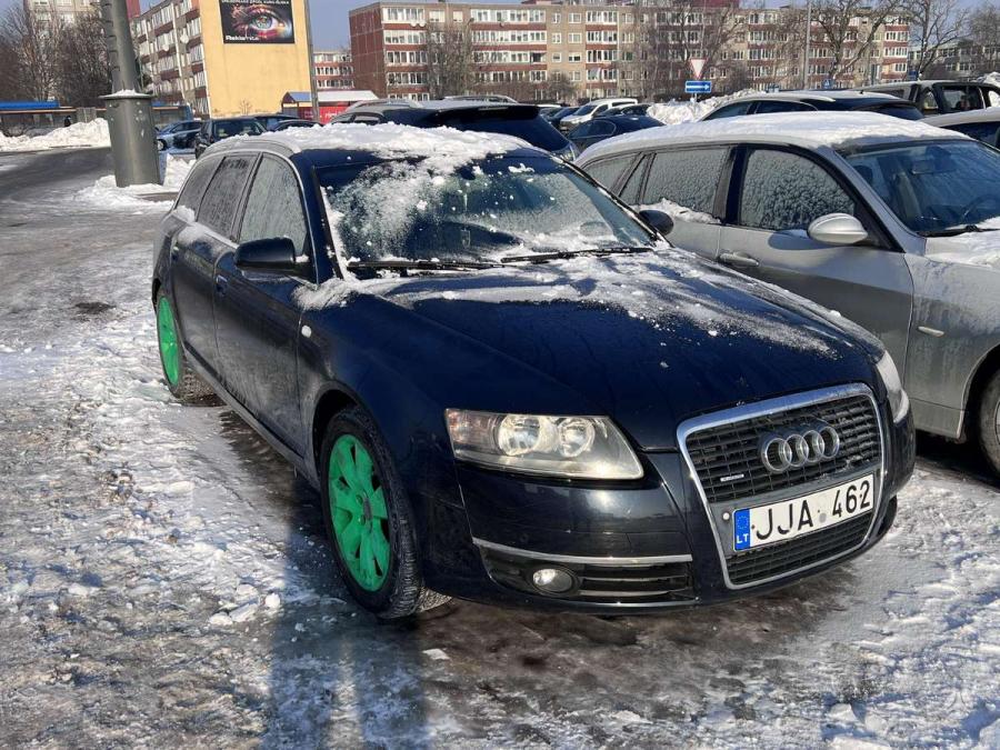 Blue Audi A6 2005 in Klaipeda, with an engine capacity of 2.97 L and mileage of 350 thousand km for 1200 €, photo 2 on AUTOMOTO.COM.LV