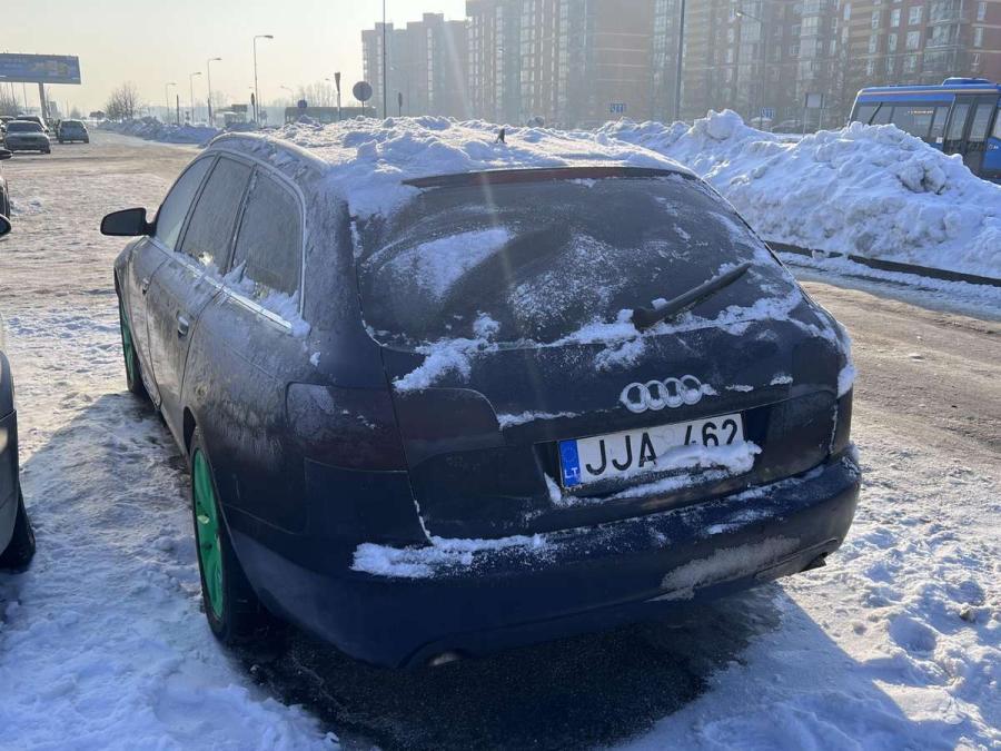 Blue Audi A6 2005 in Klaipeda, with an engine capacity of 2.97 L and mileage of 350 thousand km for 1200 €, photo 5 on AUTOMOTO.COM.LV