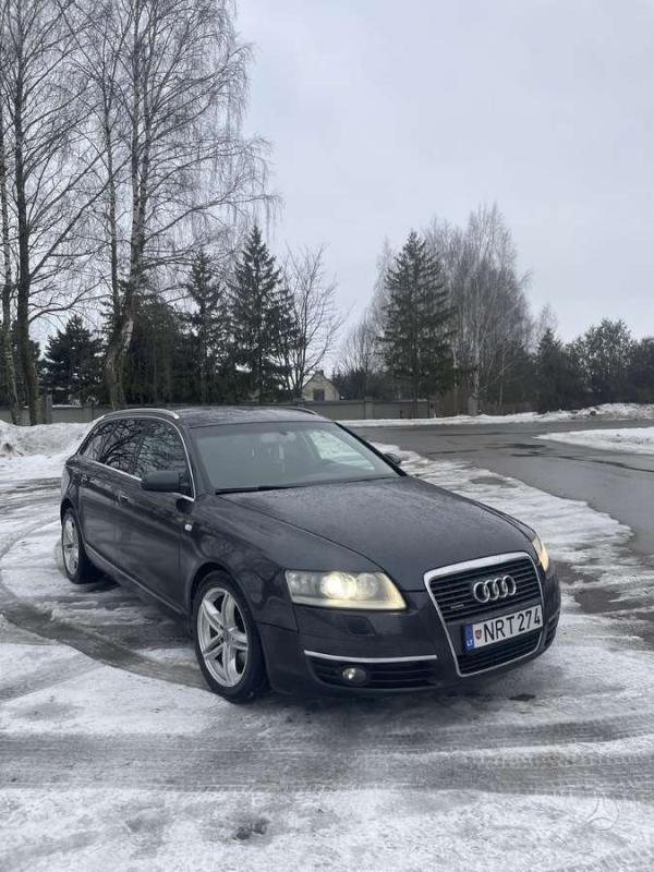 Blue Audi A6 2005 in Vilkaviskis, with an engine capacity of 2.70 L and mileage of 310 thousand km for 999 €, photo 4 on AUTOMOTO.COM.LV