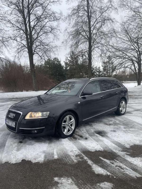 Blue Audi A6 2005 in Vilkaviskis, with an engine capacity of 2.70 L and mileage of 310 thousand km for 999 €, photo 9 on AUTOMOTO.COM.LV