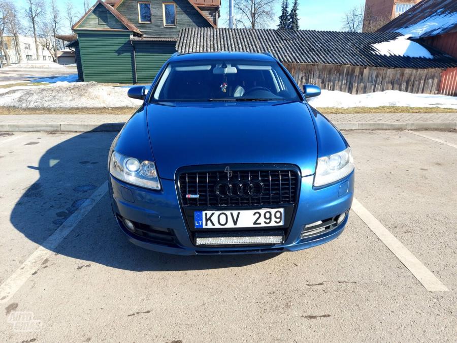 Zils Audi A6 2005 Ukmergė, ar dzinēja tilpumu 3.00 L un nobraukumu 418 tūkst. km par 2700 €, foto 2 vietnē AUTOMOTO.COM.LV
