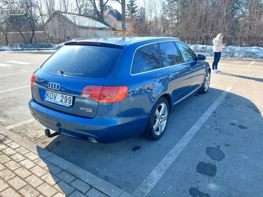 Zils Audi A6 2005 Ukmergė, ar dzinēja tilpumu 3.00 L un nobraukumu 418 tūkst. km par 2700 €, foto 4 vietnē AUTOMOTO.COM.LV