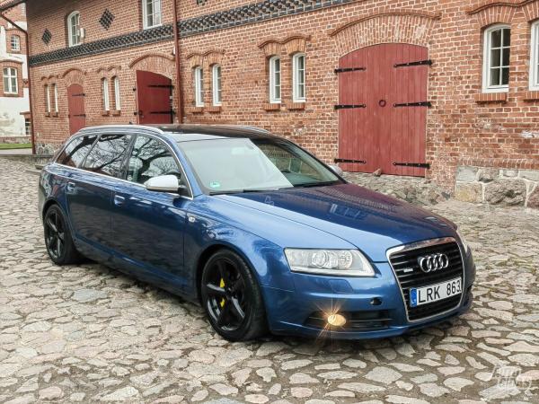 Blue Audi A6 2005 in Klaipeda, with an engine capacity of 2.70 L and mileage of 351 thousand km for 2500 €, photo 1 on AUTOMOTO.COM.LV