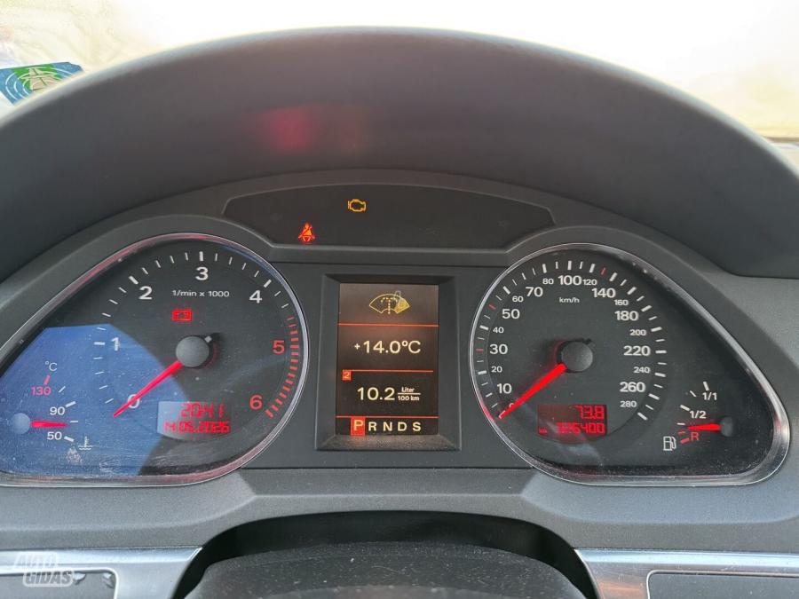 Blue Audi A6 2005 in Kaunas, with an engine capacity of 3.00 L and mileage of 326 thousand km for 2500 €, photo 20 on AUTOMOTO.COM.LV