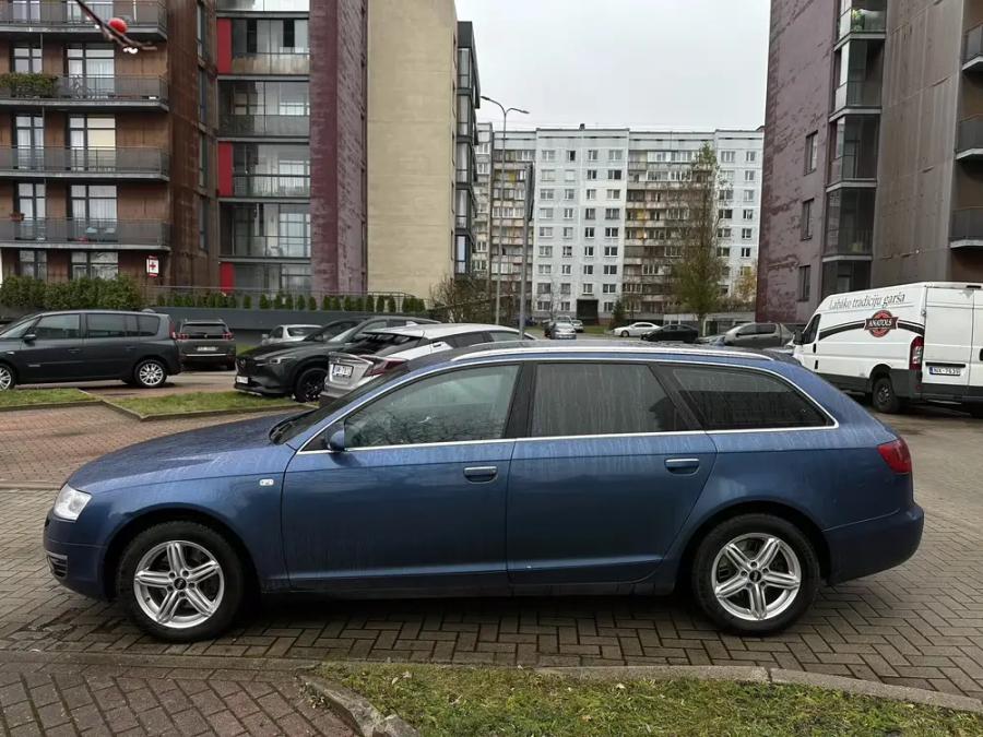 Blue Audi A6 2005 in Riga, with an engine capacity of 3.00 L and mileage of 384 thousand km for 2490 €, photo 4 on AUTOMOTO.COM.LV