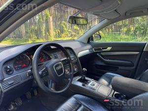 Zils Audi A6 2005 Rīga, ar dzinēja tilpumu 2.70 L un nobraukumu 348 tūkst. km par 850 €, foto 12 vietnē AUTOMOTO.COM.LV