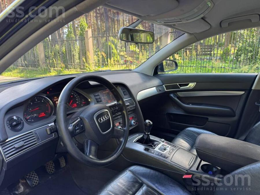 Zils Audi A6 2005 Rīga, ar dzinēja tilpumu 2.70 L un nobraukumu 348 tūkst. km par 850 €, foto 12 vietnē AUTOMOTO.COM.LV