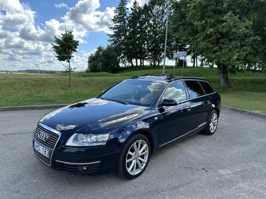Blue Audi A6 2005 in Rietavas, with an engine capacity of 3.00 L and mileage of 345 thousand km for 2000 €, photo 1 on AUTOMOTO.COM.LV