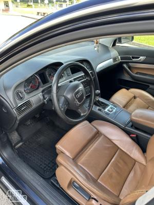 Blue Audi A6 2005 in Rietavas, with an engine capacity of 3.00 L and mileage of 345 thousand km for 2000 €, photo 12 on AUTOMOTO.COM.LV