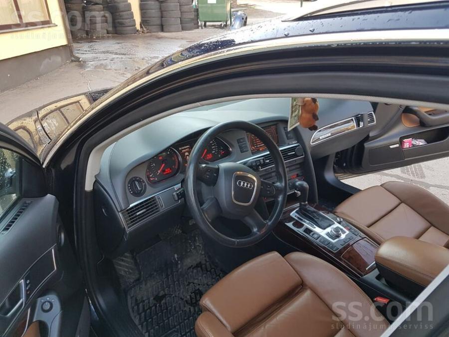 Blue Audi A6 2005 in Ogre, with an engine capacity of 2.70 L and mileage of 312 thousand km for 1300 €, photo 5 on AUTOMOTO.COM.LV