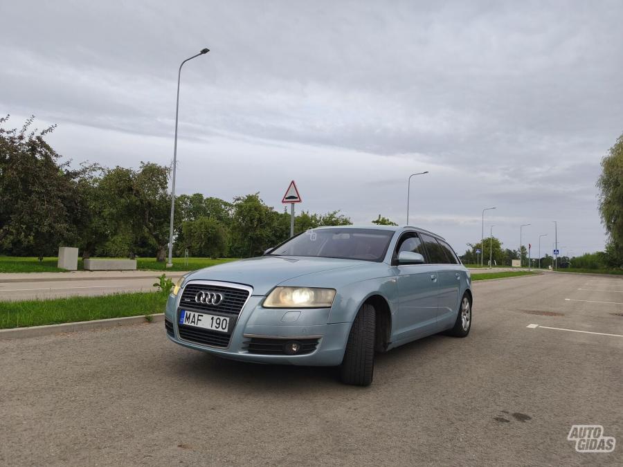 Blue Audi A6 2005 in Vilnius, with an engine capacity of 2.40 L and mileage of 285 thousand km for 2500 €, photo 7 on AUTOMOTO.COM.LV