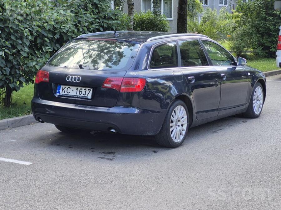 Синий Ауди А6 2005 в Рига, объемом двигателя 3.00 л и пробегом 450 тыс. км за 1800 €, фото 4 на AUTOMOTO.COM.LV