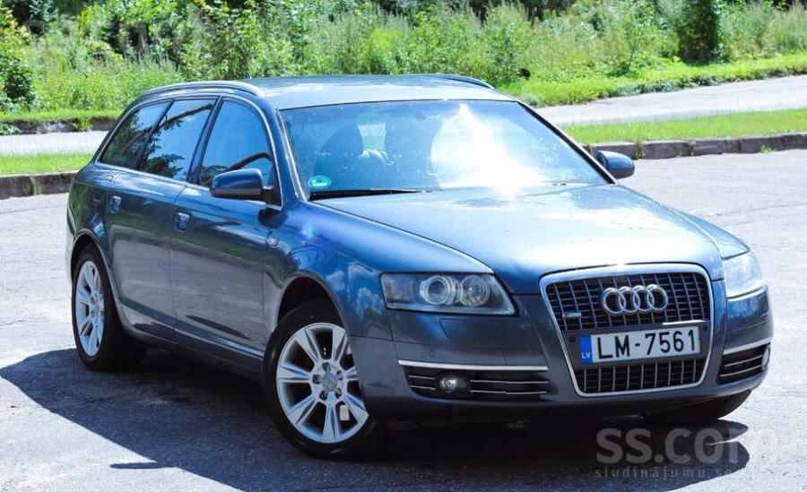Blue Audi A6 2005 in Cesis, with an engine capacity of 2.70 L and mileage of 406 thousand km for 2500 €, photo 1 on AUTOMOTO.COM.LV
