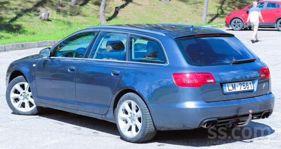 Blue Audi A6 2005 in Cesis, with an engine capacity of 2.70 L and mileage of 406 thousand km for 2500 €, photo 5 on AUTOMOTO.COM.LV