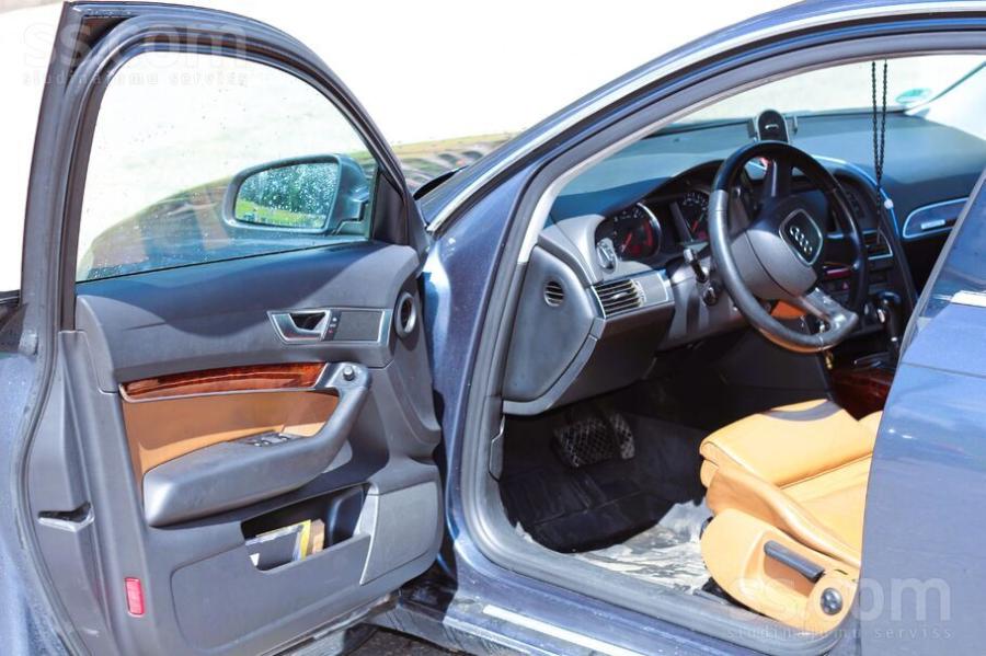 Blue Audi A6 2005 in Cesis, with an engine capacity of 2.70 L and mileage of 406 thousand km for 2500 €, photo 9 on AUTOMOTO.COM.LV