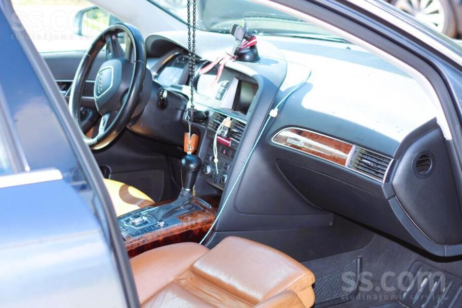 Blue Audi A6 2005 in Cesis, with an engine capacity of 2.70 L and mileage of 406 thousand km for 2500 €, photo 10 on AUTOMOTO.COM.LV
