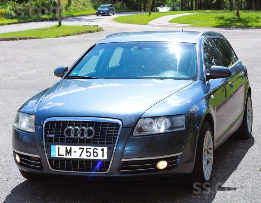 Blue Audi A6 2005 in Cesis, with an engine capacity of 2.70 L and mileage of 406 thousand km for 2500 €, photo 15 on AUTOMOTO.COM.LV